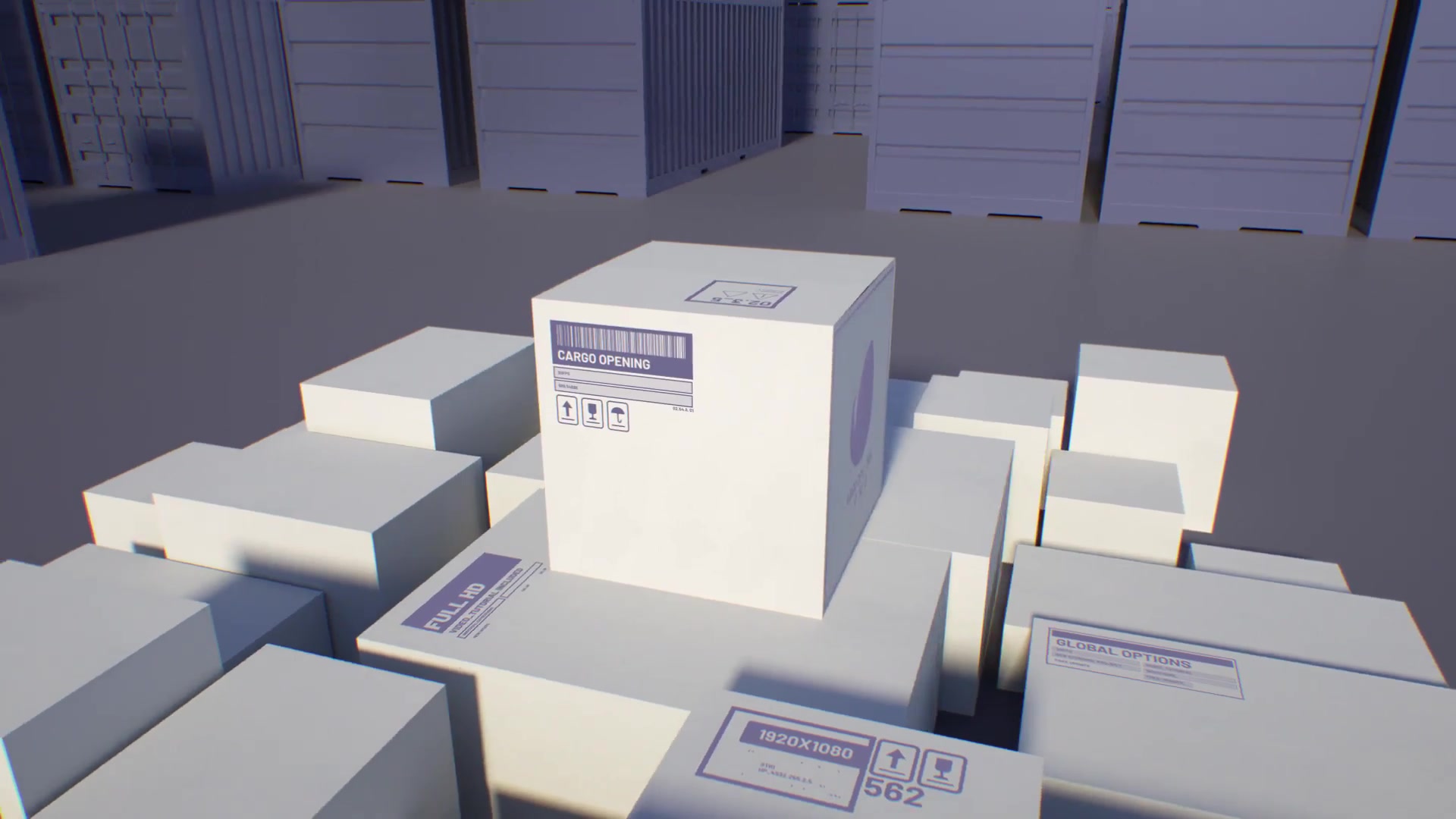 Cargo Opening/ Transportation/ Container Shipping/ Truck transportation ...