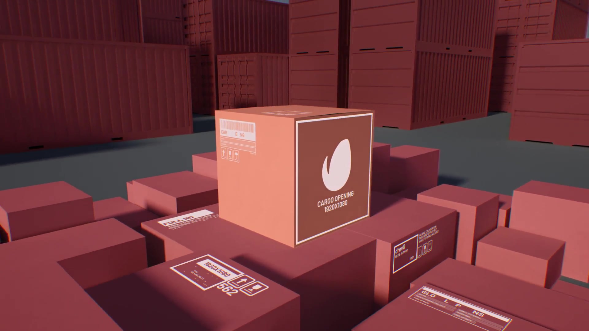 Cargo Opening/ Transportation/ Container Shipping/ Truck transportation ...