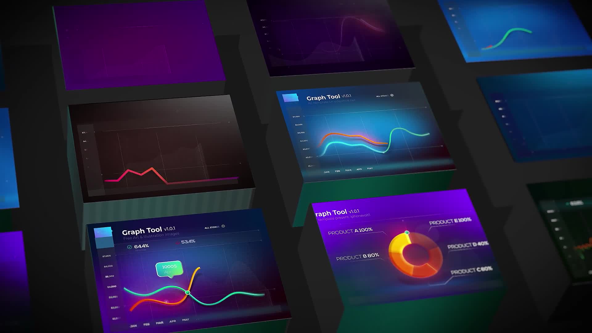 Graph Tool | Infographics Charts Bundle Videohive 29124362 Download ...