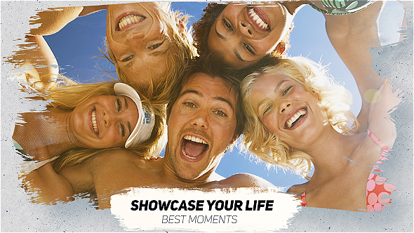 Happy Life Moments – Animated Brushes Slideshow - Download Videohive ...