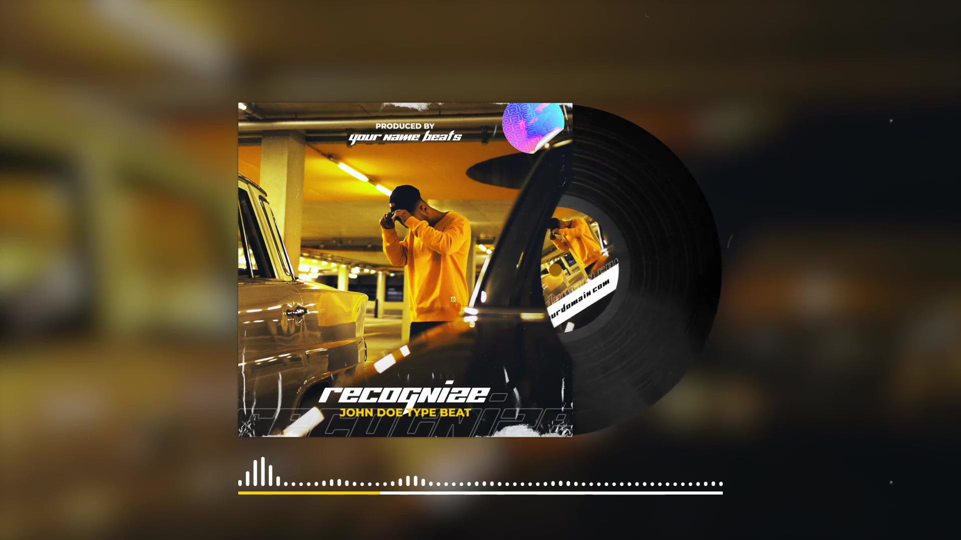 Vinyl Audio visualizer template for After Effects Videohive 31538337 ...